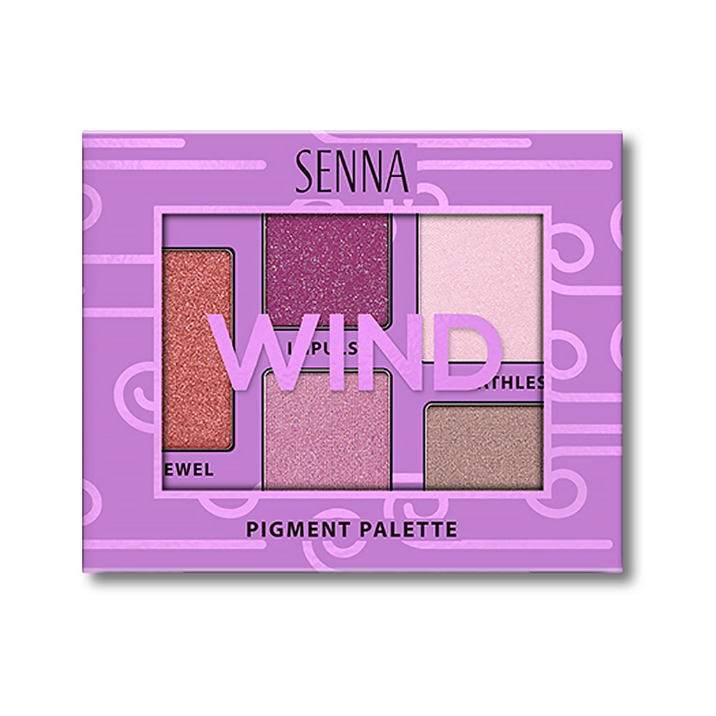 Senna Cosmetics Wind Pigment Eyeshadow Palette by Senna Cosmetics