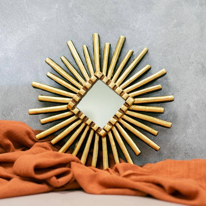 Peruvian Wall Mirror - Cava by Luna Sundara