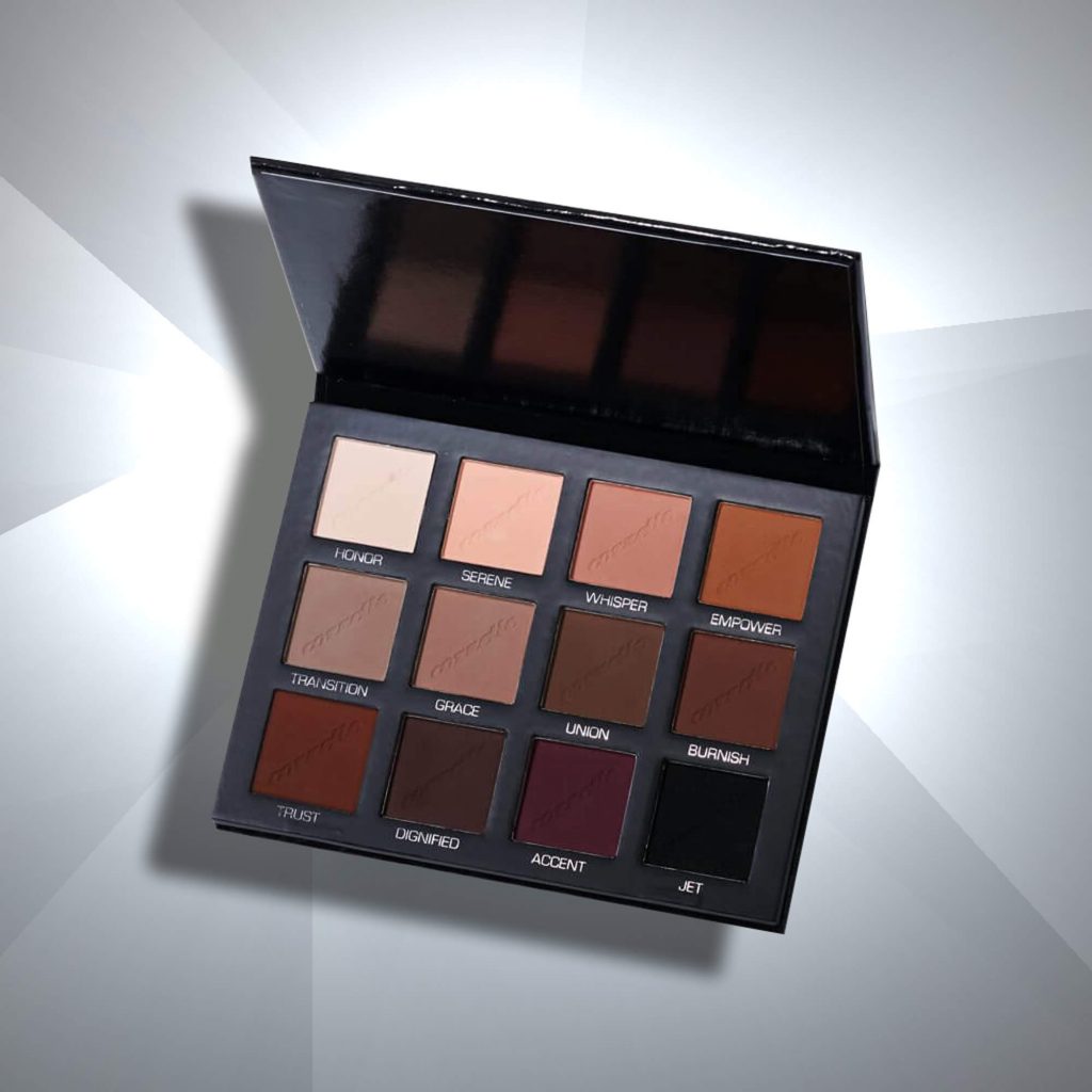 Cozzette Beauty Eyeshadow Palette in 12 Universal Matte Shades by ...